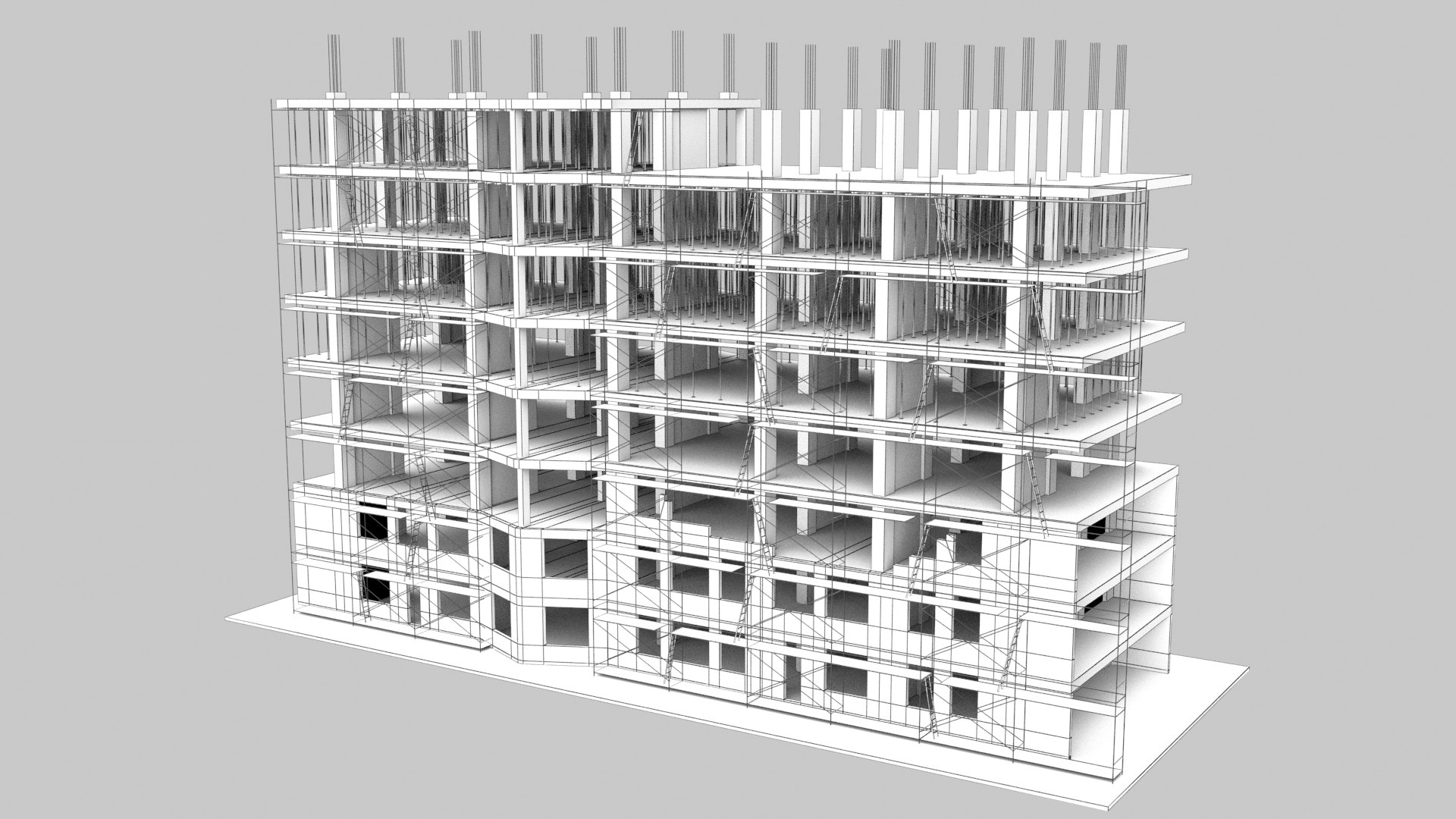 3D Construction Building - TurboSquid 1532153