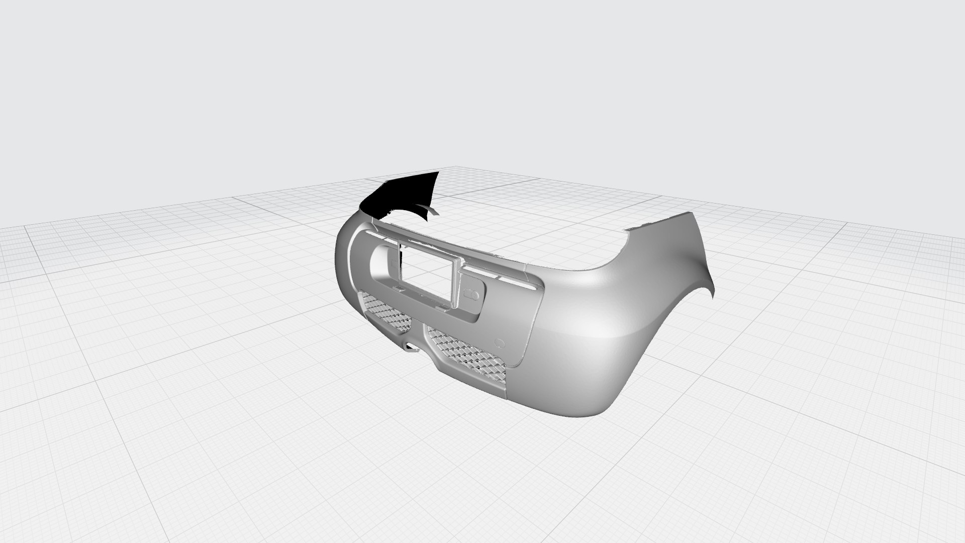 智能跑车 后扩散器周围 BRABUS3D模型 - TurboSquid 2171389