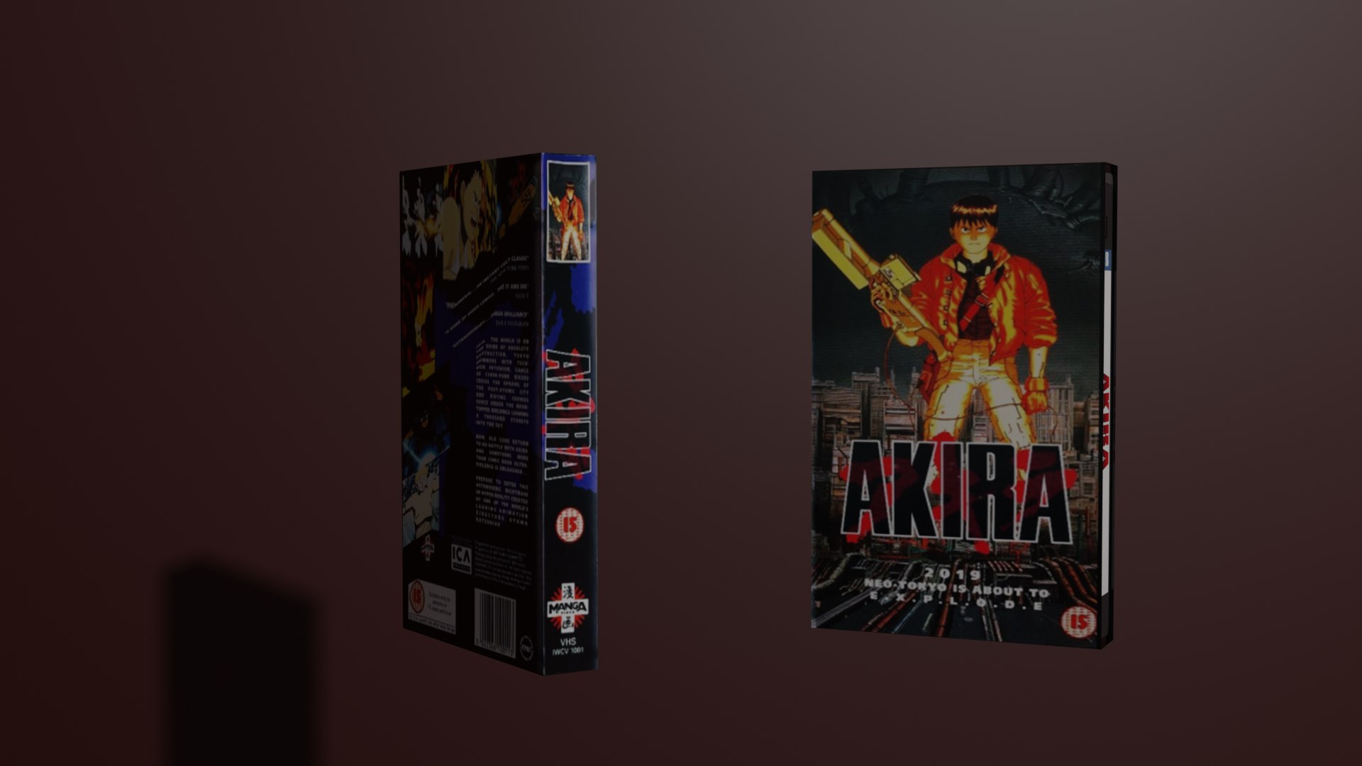 3D Akira VHS Box - TurboSquid 2000061