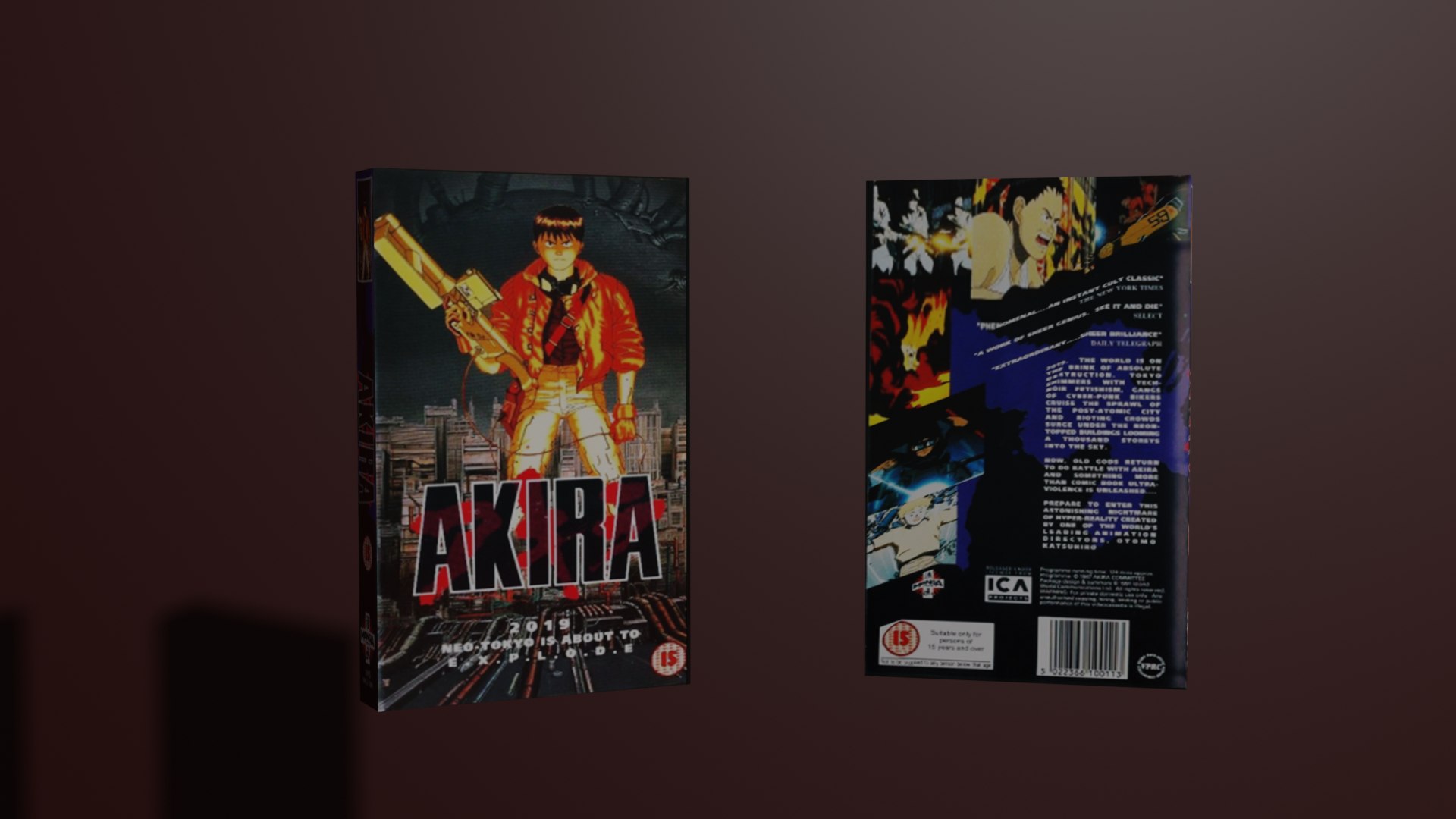 3D Akira VHS Box - TurboSquid 2000061