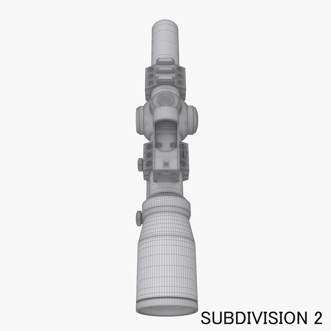 Optical Scope Fullfield 3d Model