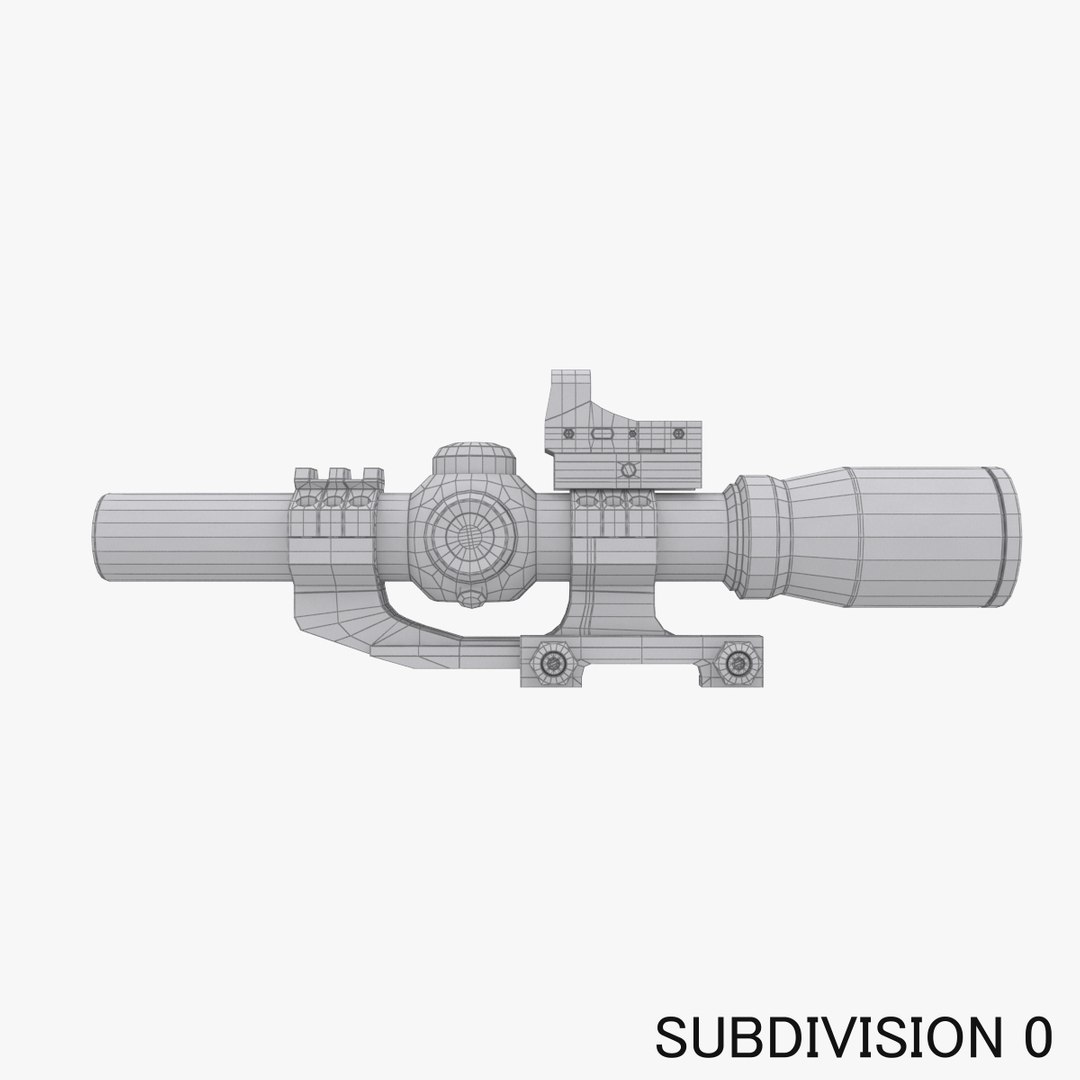 Optical Scope Fullfield 3d Model