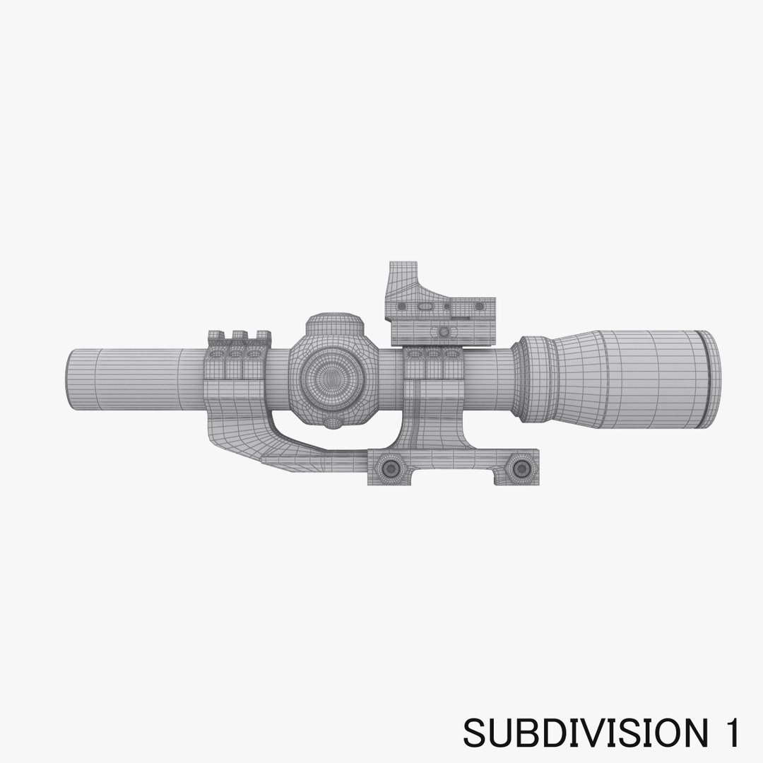 Optical Scope Fullfield 3d Model
