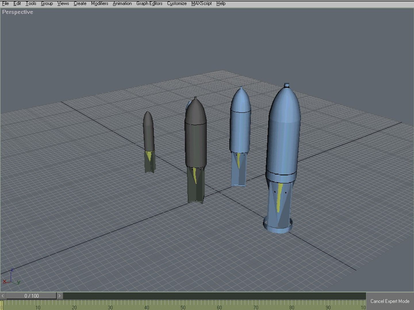 Wwii Bombs Sc 3d 3ds