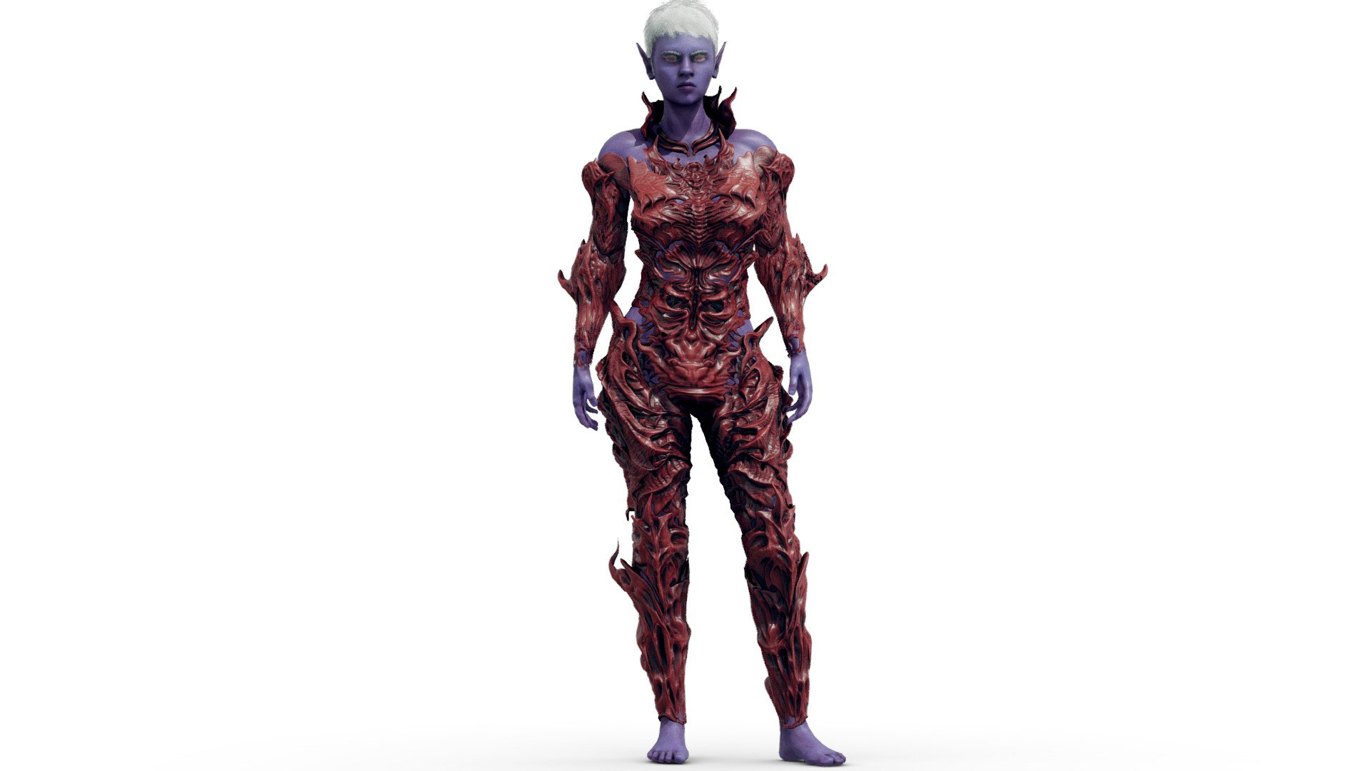 Elf Dark 3D Model - TurboSquid 2258269