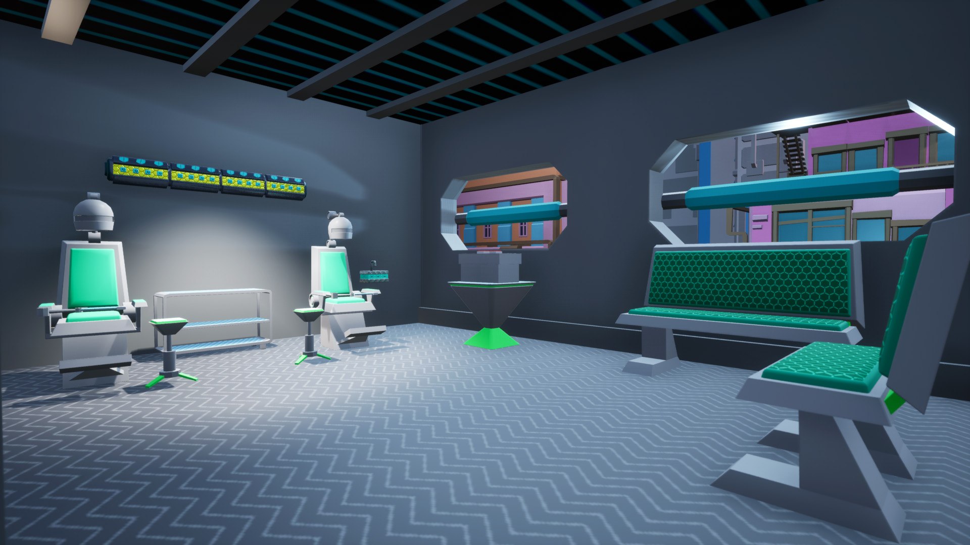 3D Sci-Fi Environment - TurboSquid 2314191