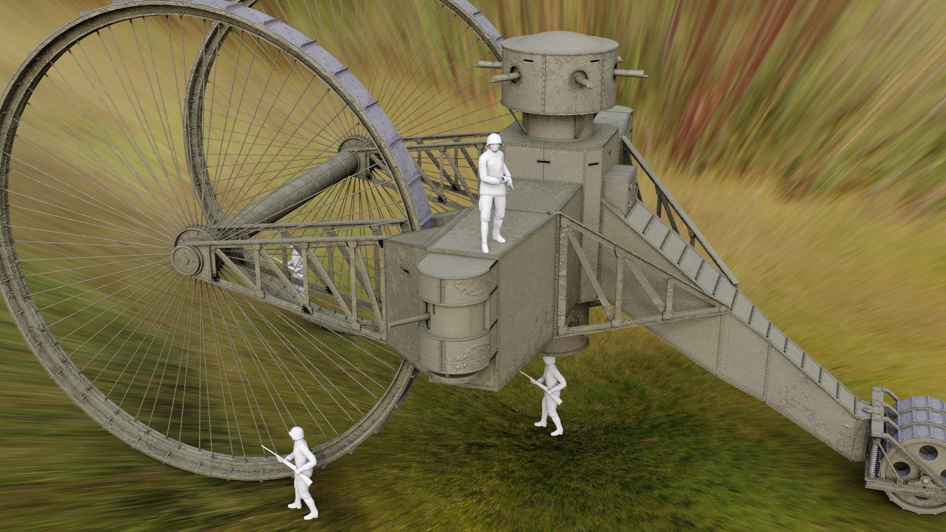 Tank King 3D Model - TurboSquid 1790350