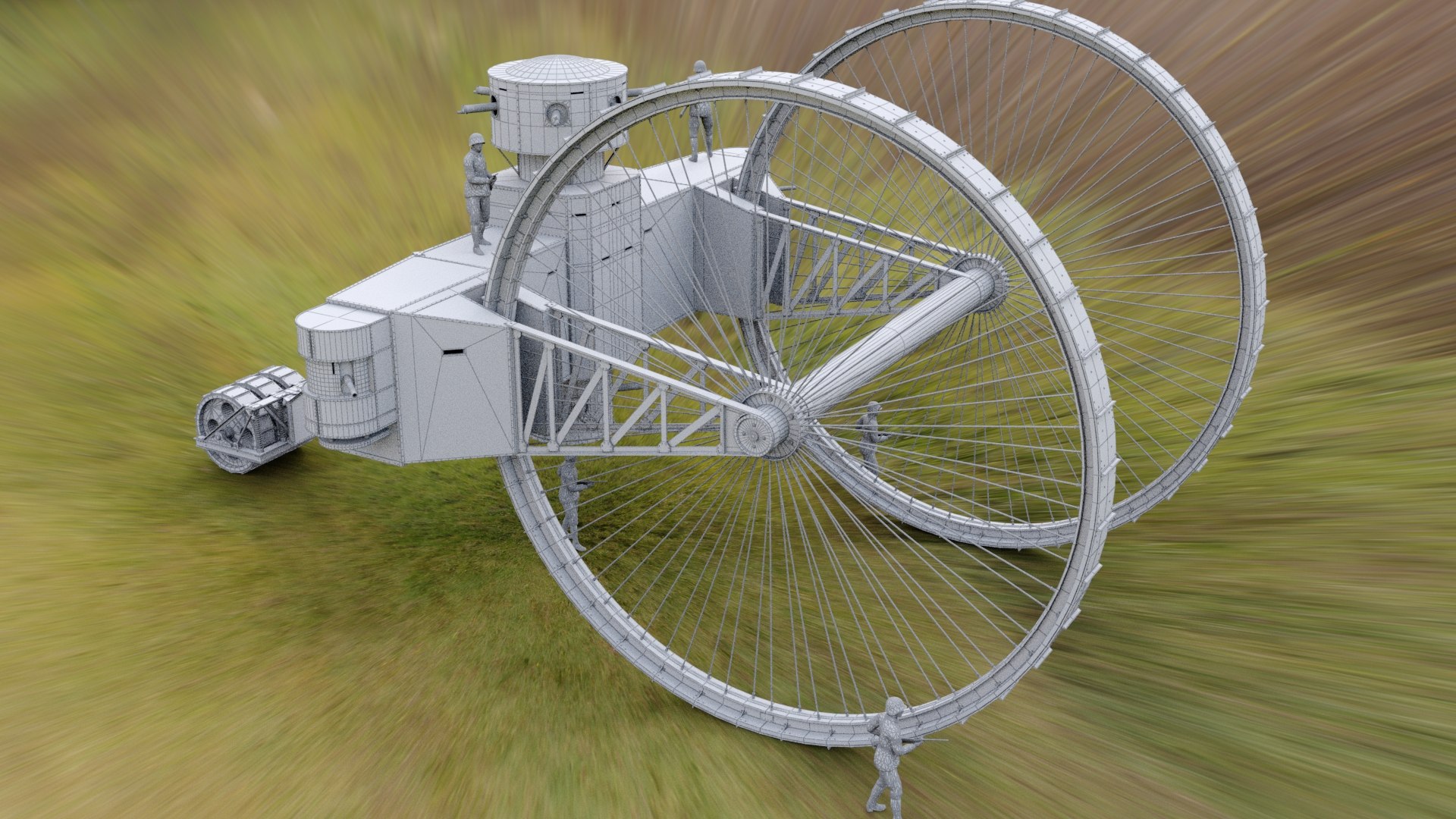 Tank King 3D Model - TurboSquid 1790350