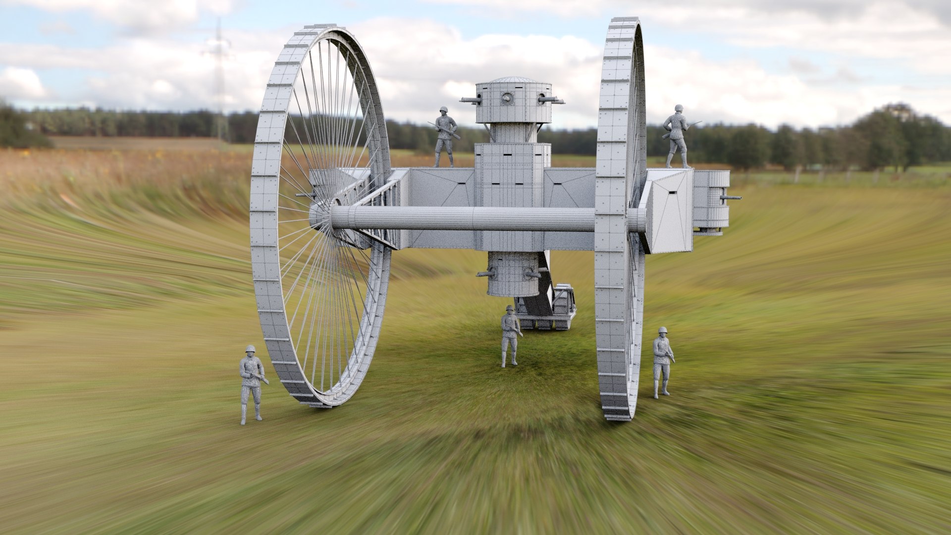 Tank King 3D Model - TurboSquid 1790350