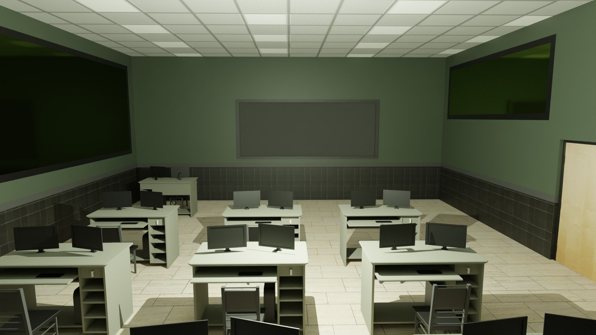 University Interior 3D Model - TurboSquid 2140291
