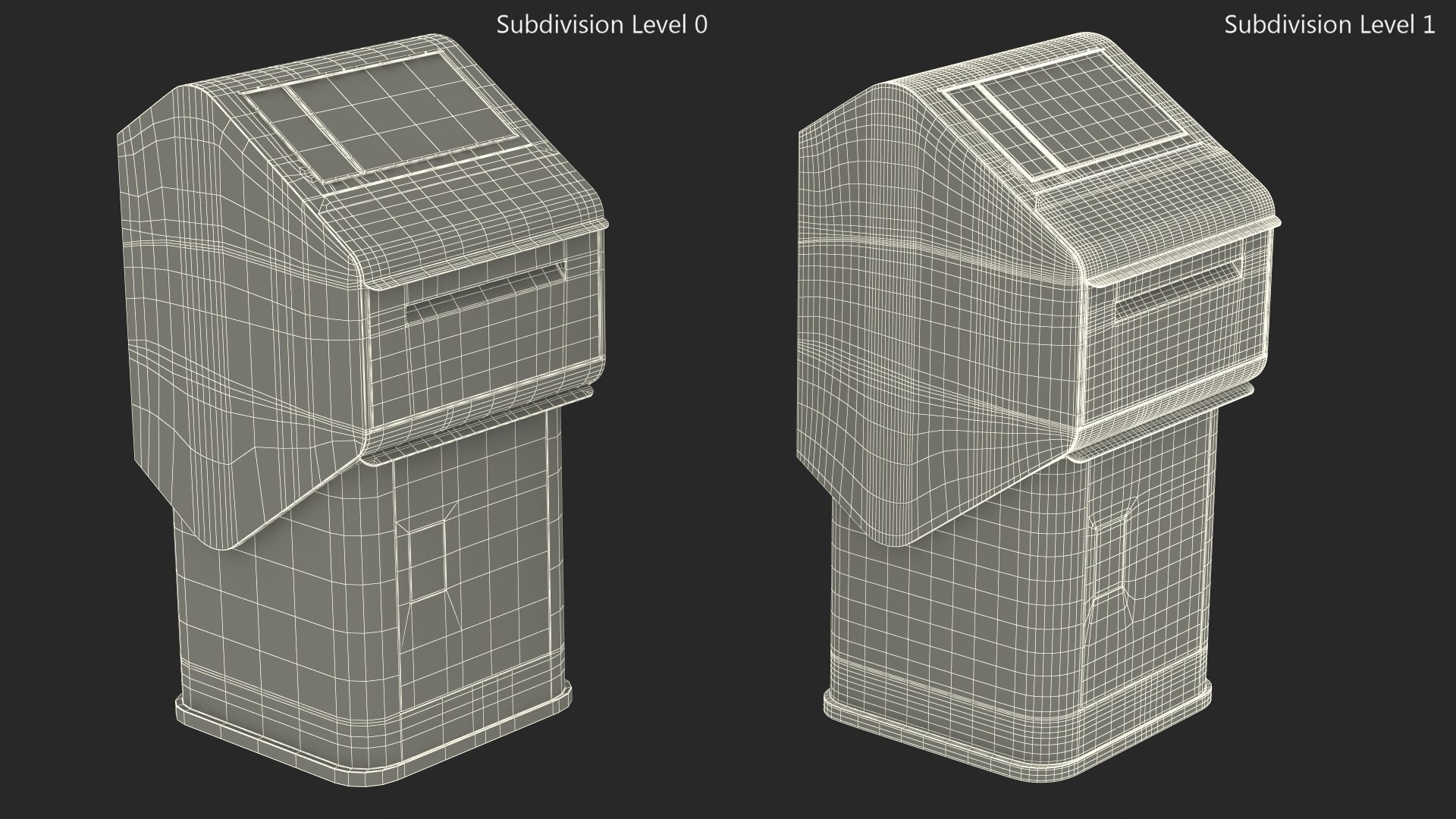 DHL Express Package Drop Box 3D Model - TurboSquid 2079613