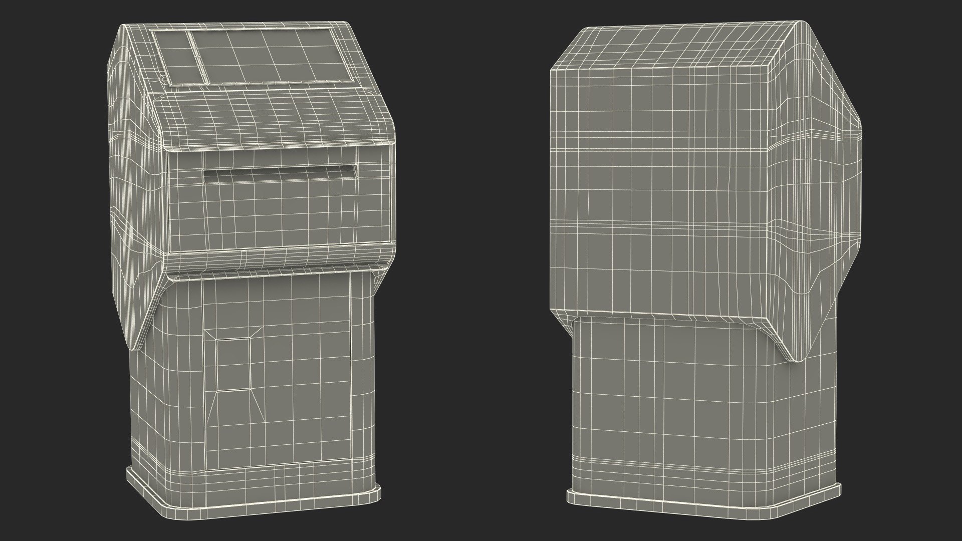 DHL Express Package Drop Box 3D Model - TurboSquid 2079613