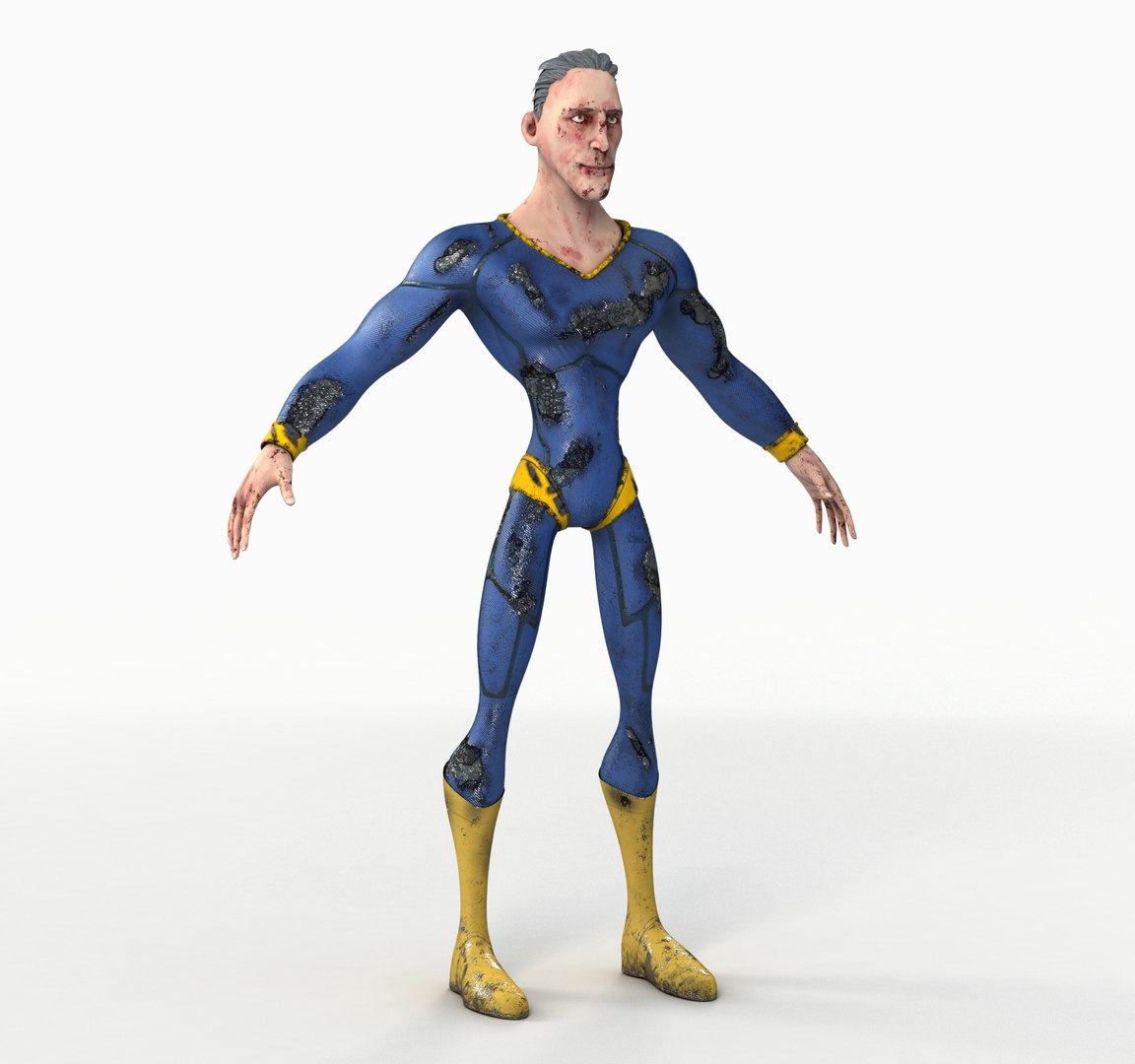 Cartoon Original Damaged 3D Model - TurboSquid 1381773