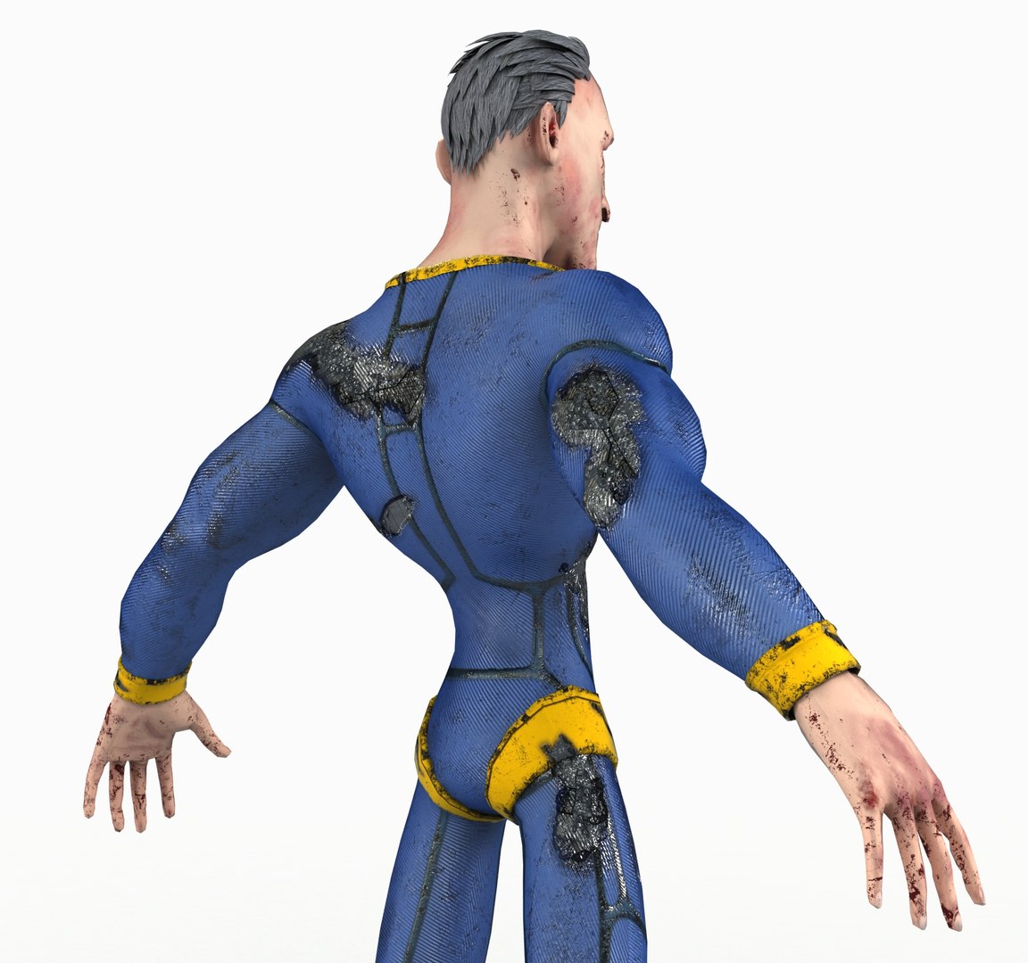 Cartoon Original Damaged 3D Model - TurboSquid 1381773