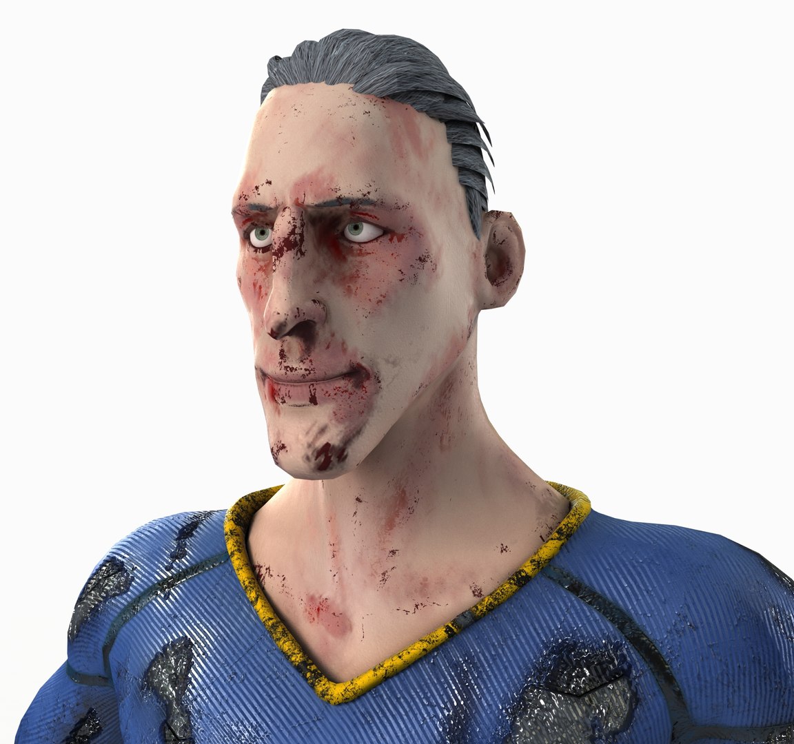 Cartoon Original Damaged 3D Model - TurboSquid 1381773