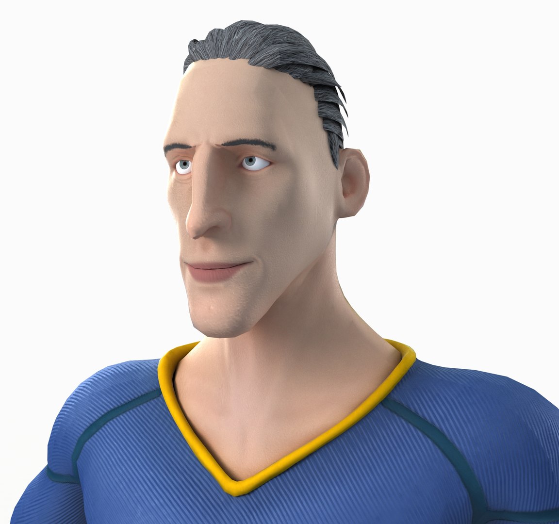 Cartoon Original Damaged 3D Model - TurboSquid 1381773