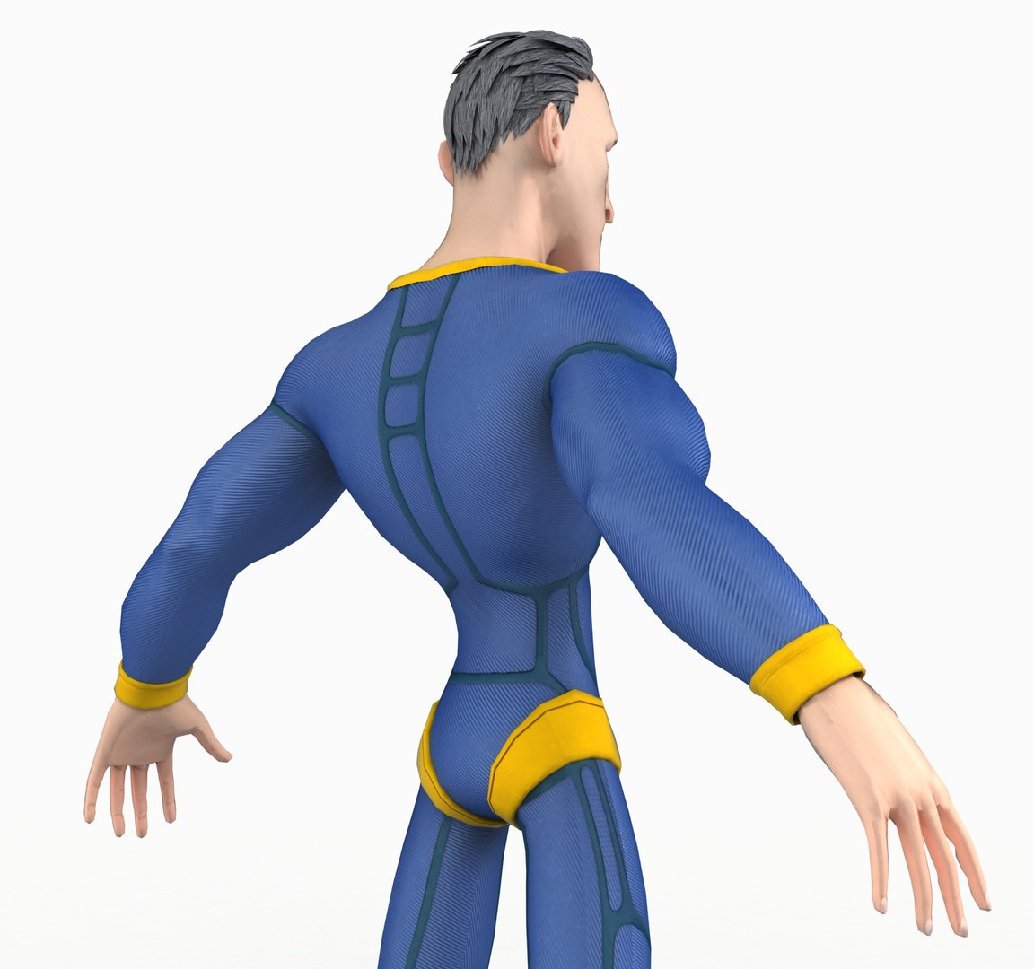 Cartoon Original Damaged 3D Model - TurboSquid 1381773