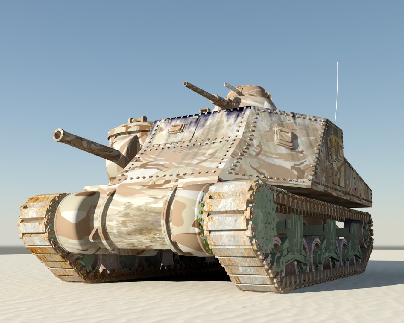 3ds M3 Medium Tank