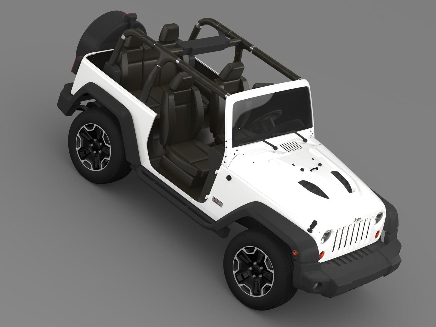 Jeep Wrangler Rubicon 10th 3d 3ds