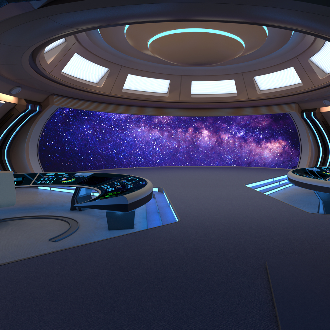 Modello 3D Spaceship Bridge - TurboSquid 1280899