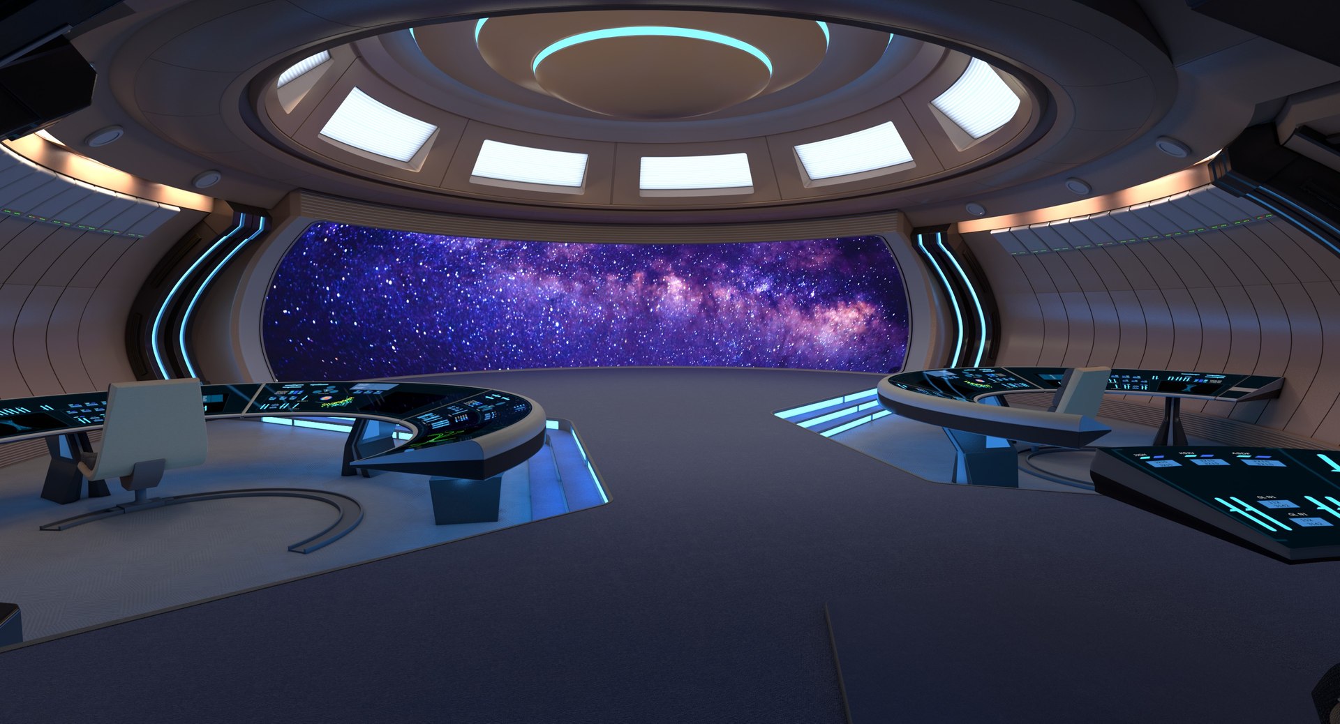 Bridge Spaceship 3D Model - TurboSquid 1280899