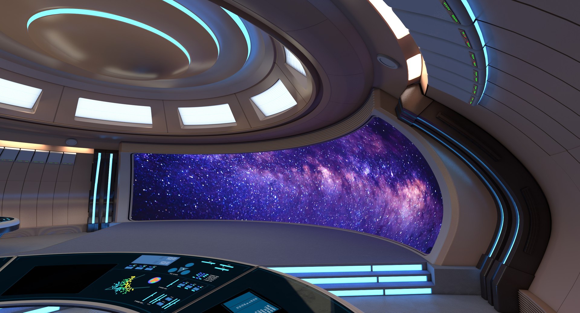 Bridge Spaceship 3D Model - TurboSquid 1280899