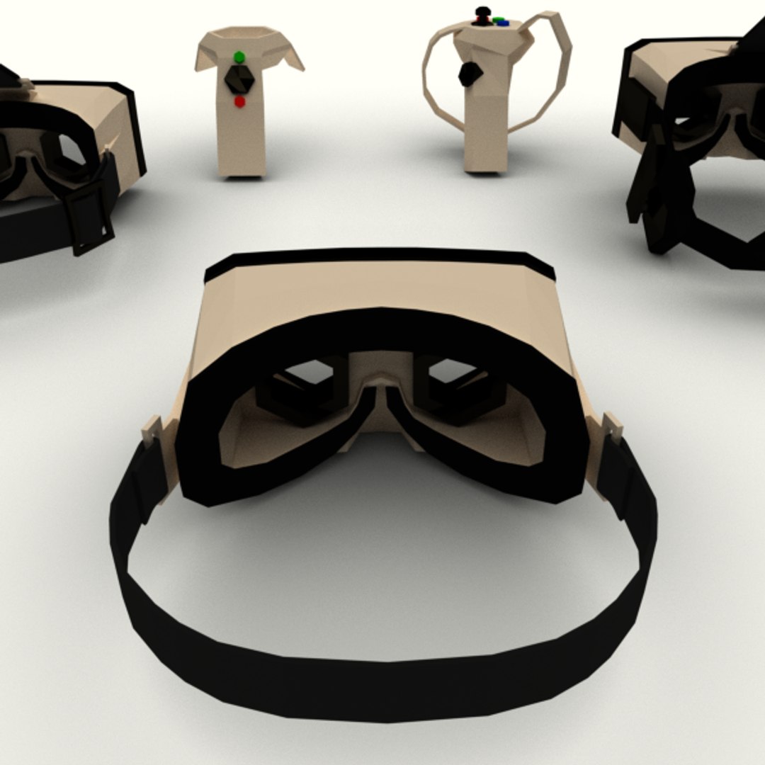 3D Virtual Reality Helmets Model - TurboSquid 1230357