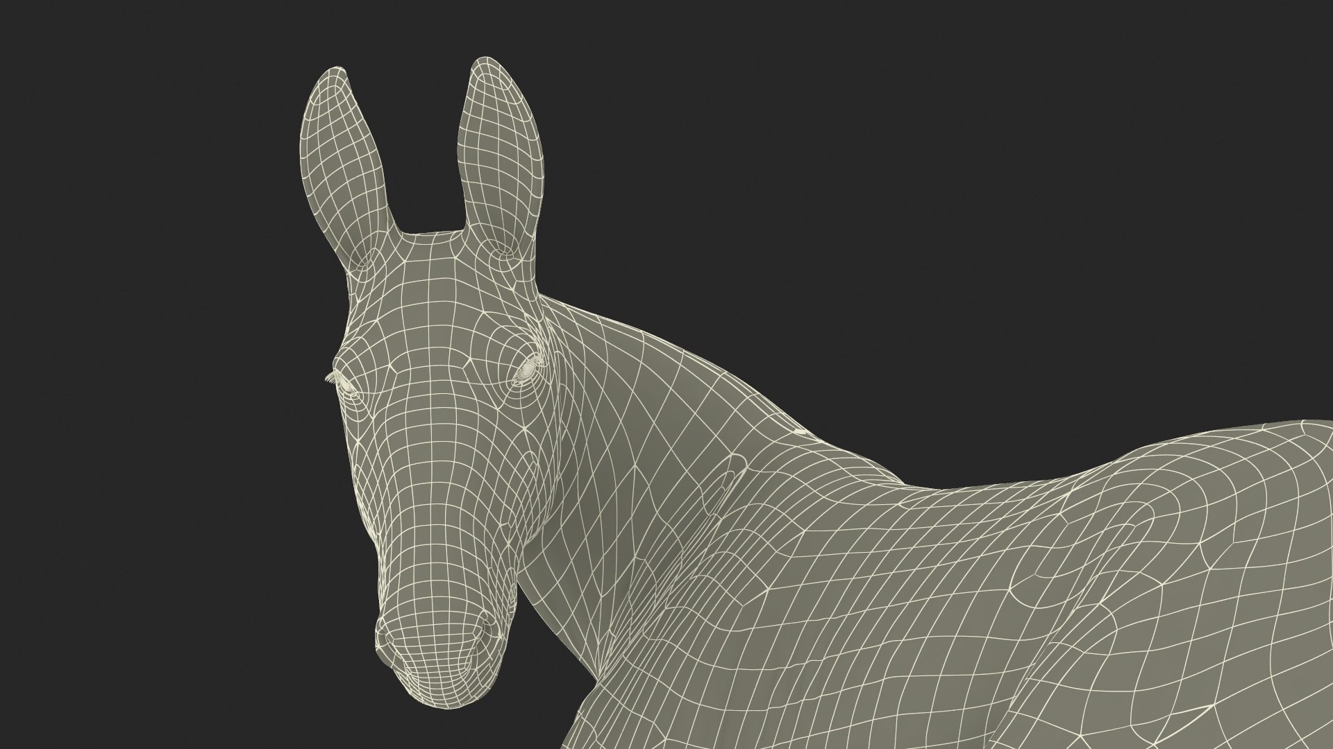 3D Lying Mule - TurboSquid 2279670