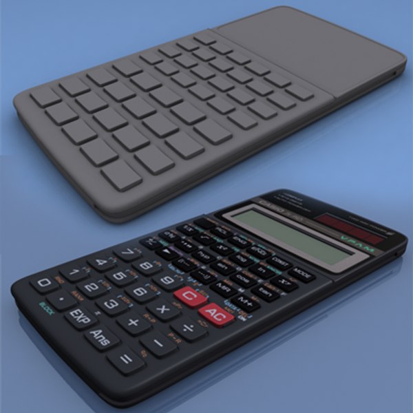 calculator 3d max