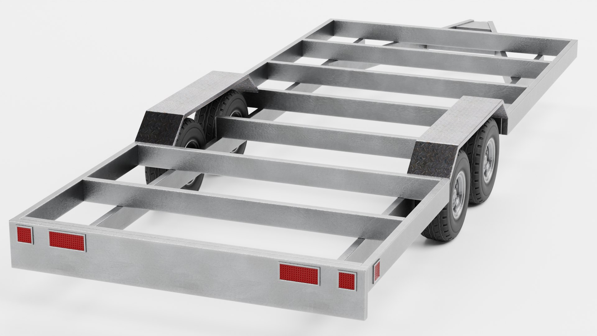 3D Metal Trailer Model - TurboSquid 2108536