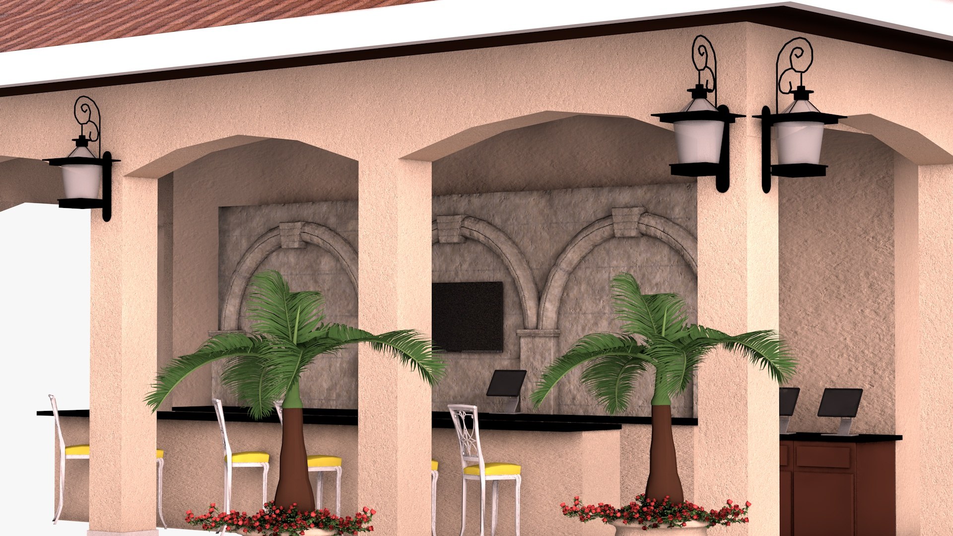 3D Cabana Model - TurboSquid 2106374