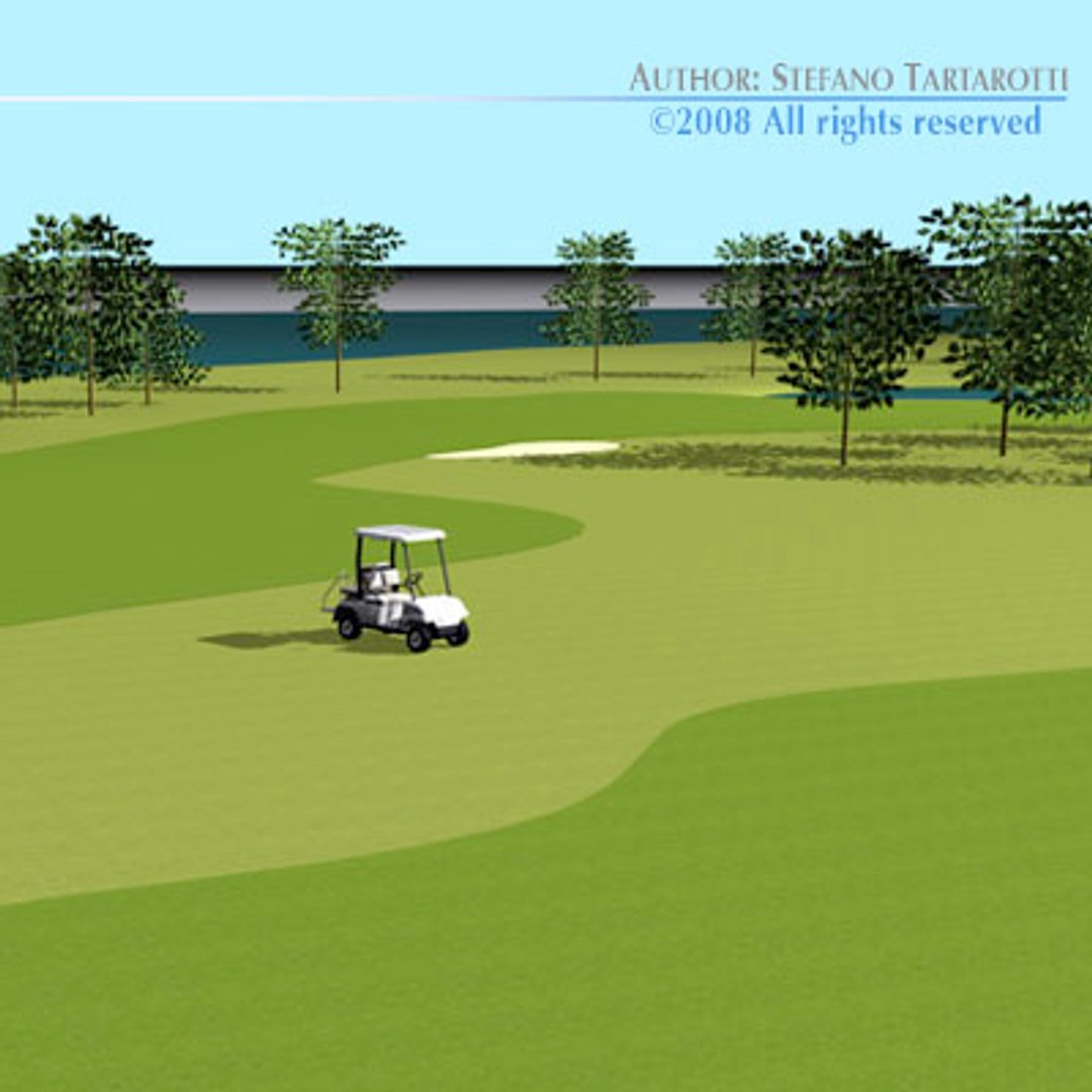 3ds Max Golf Course