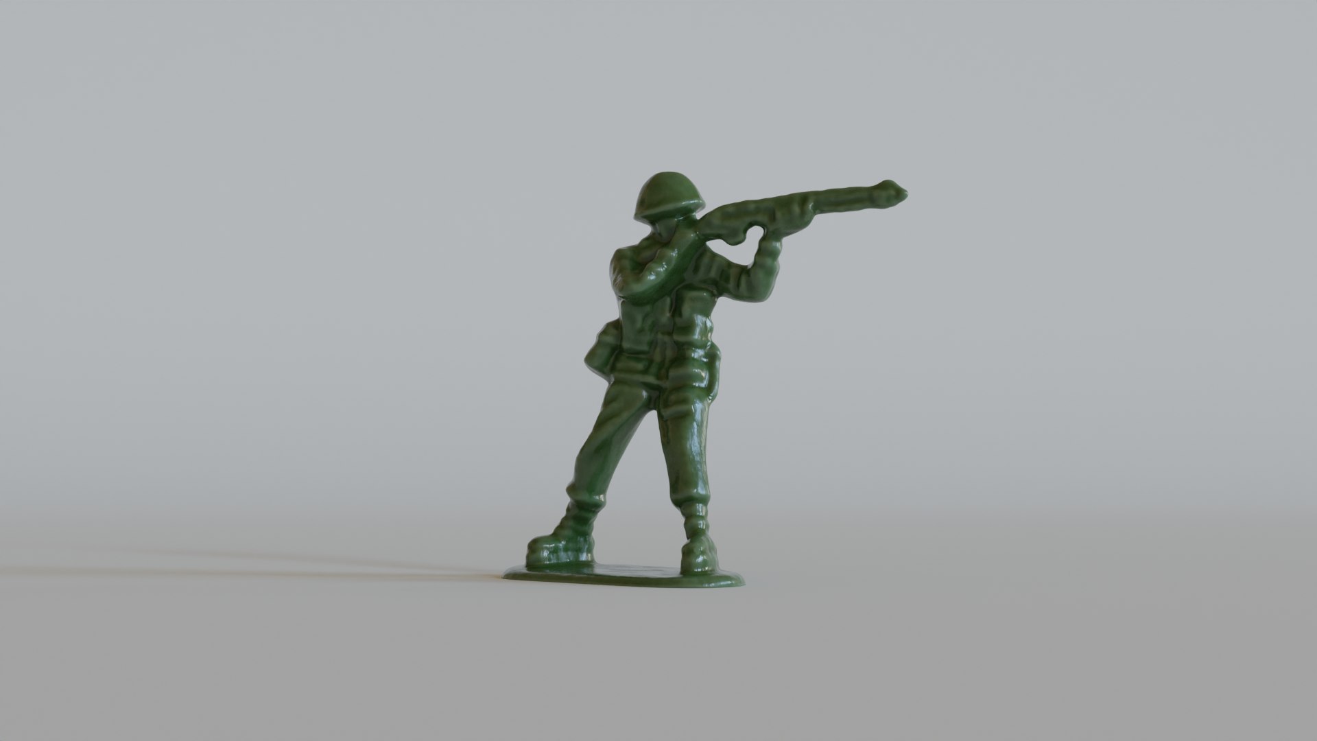 Green Plastic Army Man Soldier Toy 03 Model - TurboSquid 2061021