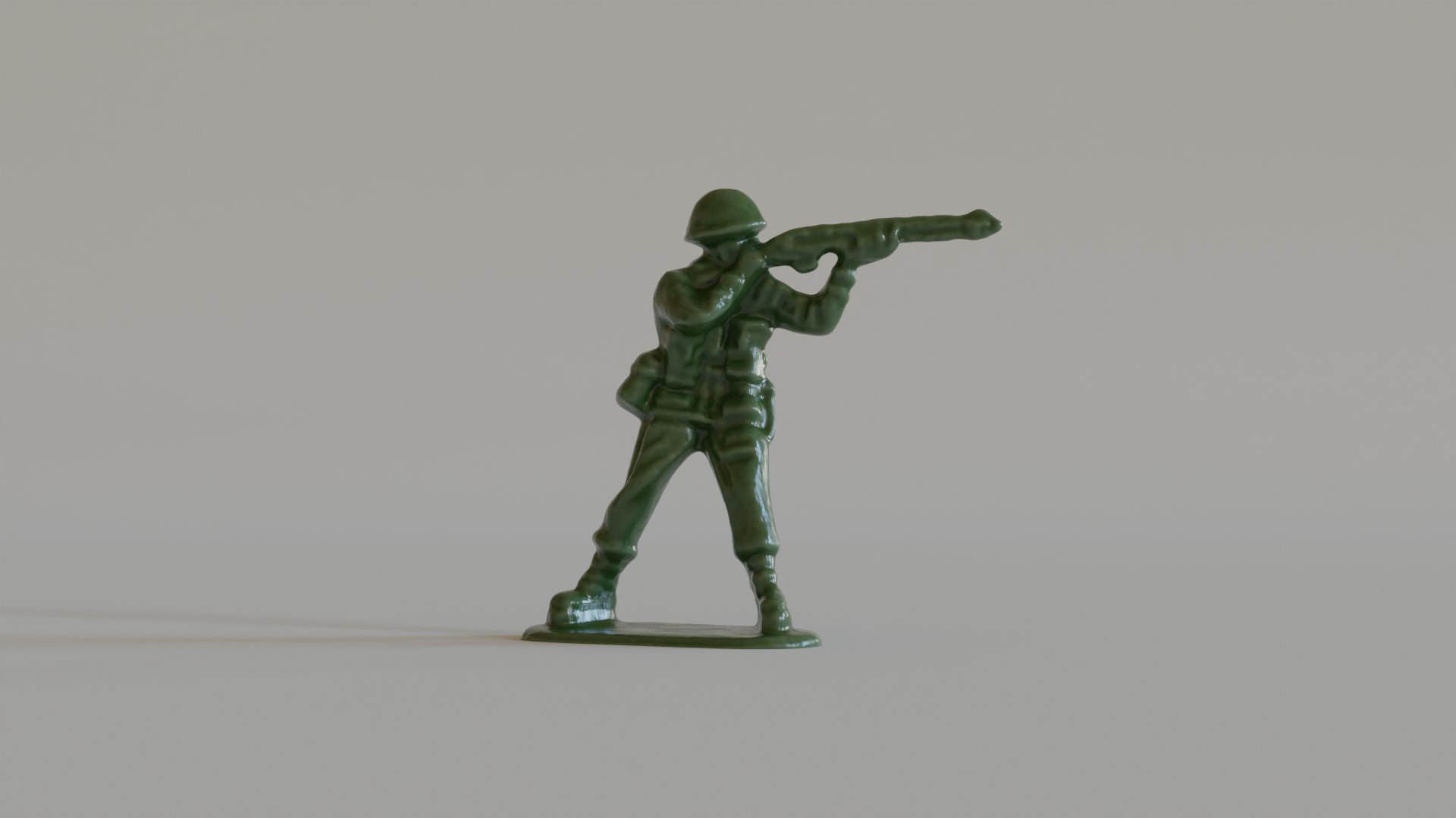 Green Plastic Army Man Soldier Toy 03 Model - TurboSquid 2061021