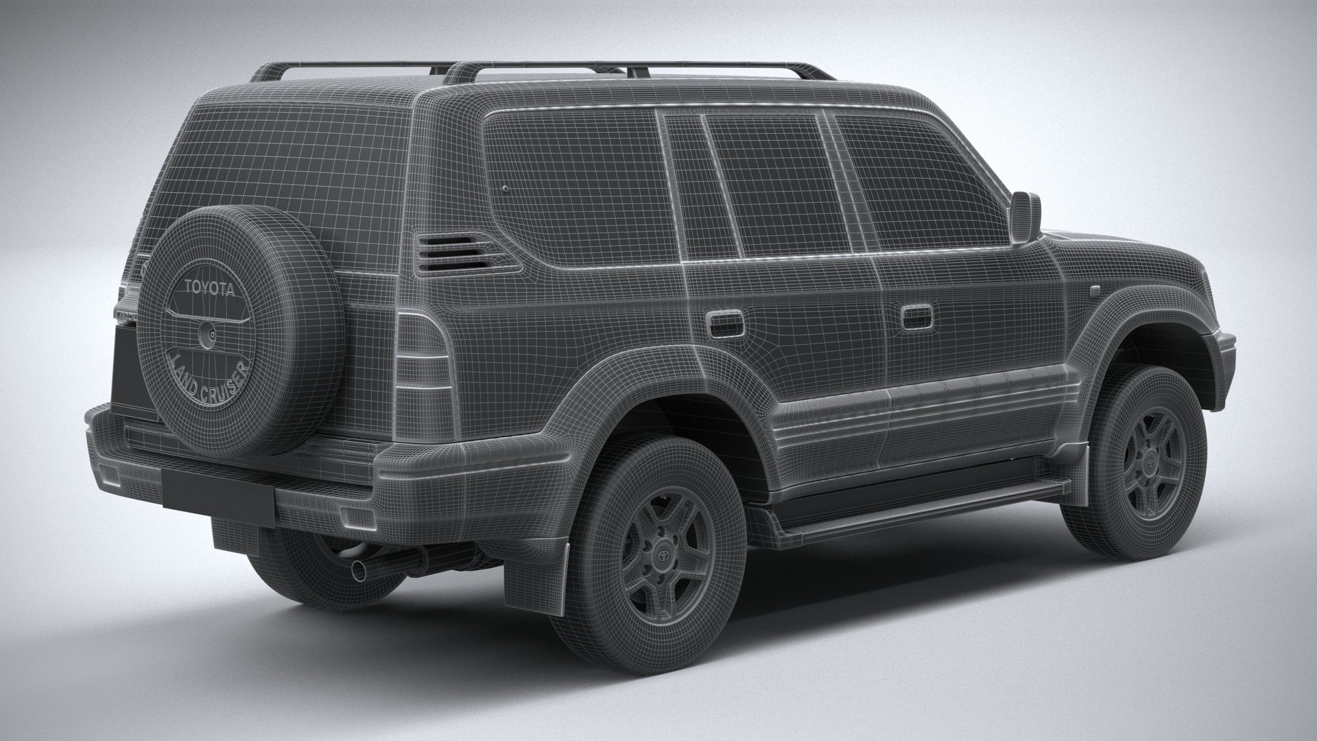 3D Toyota Land Cruiser J90 1996 - TurboSquid 1869217