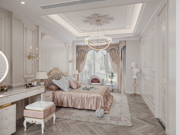 modelo 3d dormitorio moderno - TurboSquid 2252747