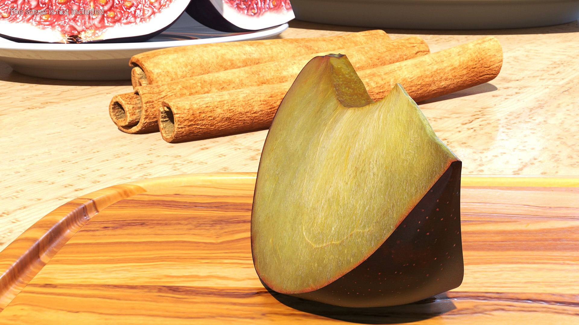Fresh Red Plum Slice 3D Model - TurboSquid 2146529