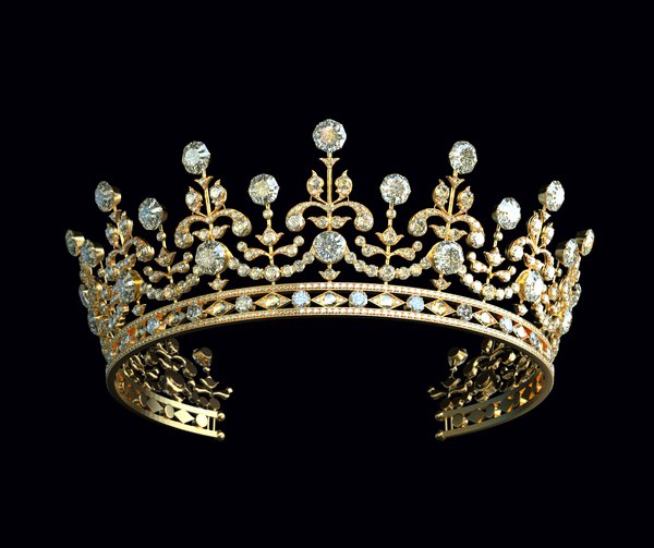 The Queen Elizabeth II Tiara Girls of Great Britain and Ireland 3d ...