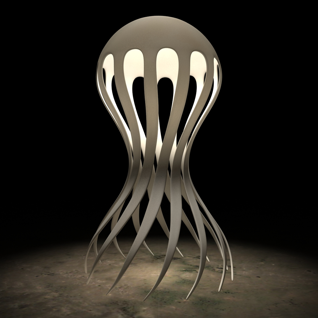 Realistic Cirrata Lamp 3d Model