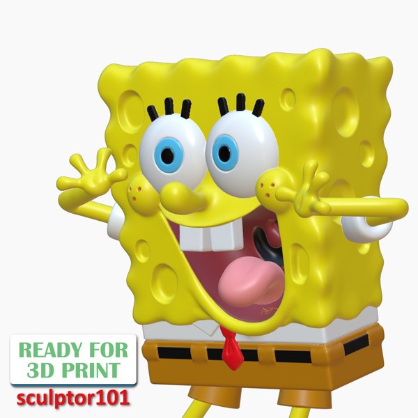 SpongeBob SquarePants Modelo 3D - TurboSquid 2057092