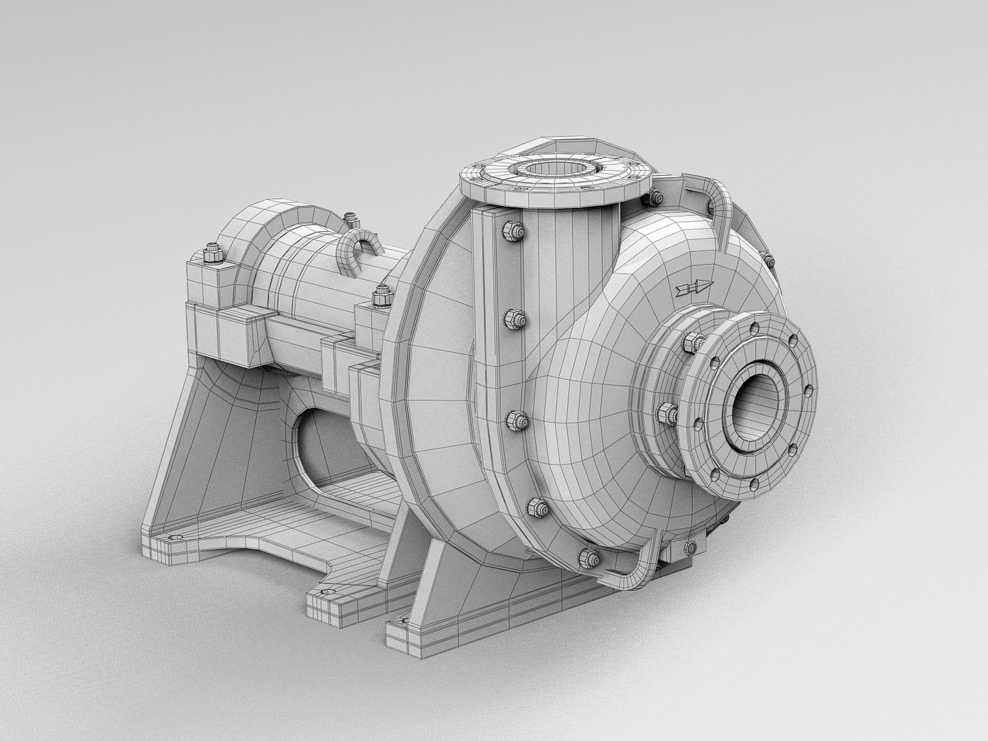 3d Centrifugal Pumps Model