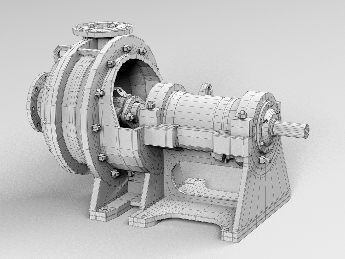 3d Centrifugal Pumps Model