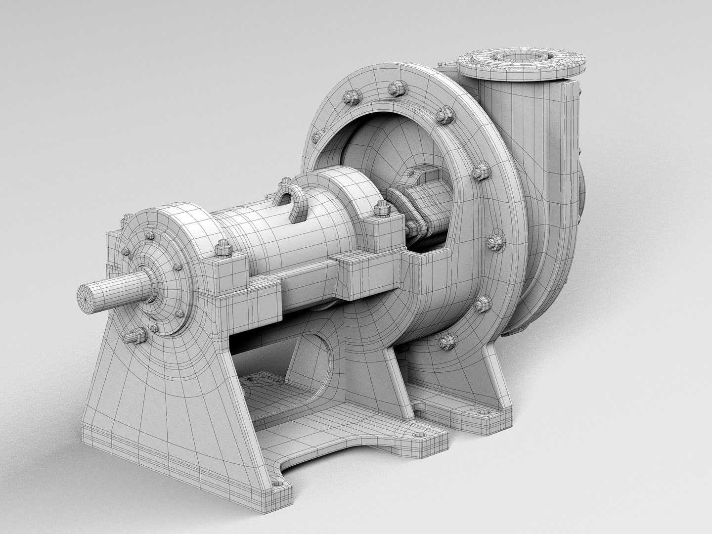 3d Centrifugal Pumps Model