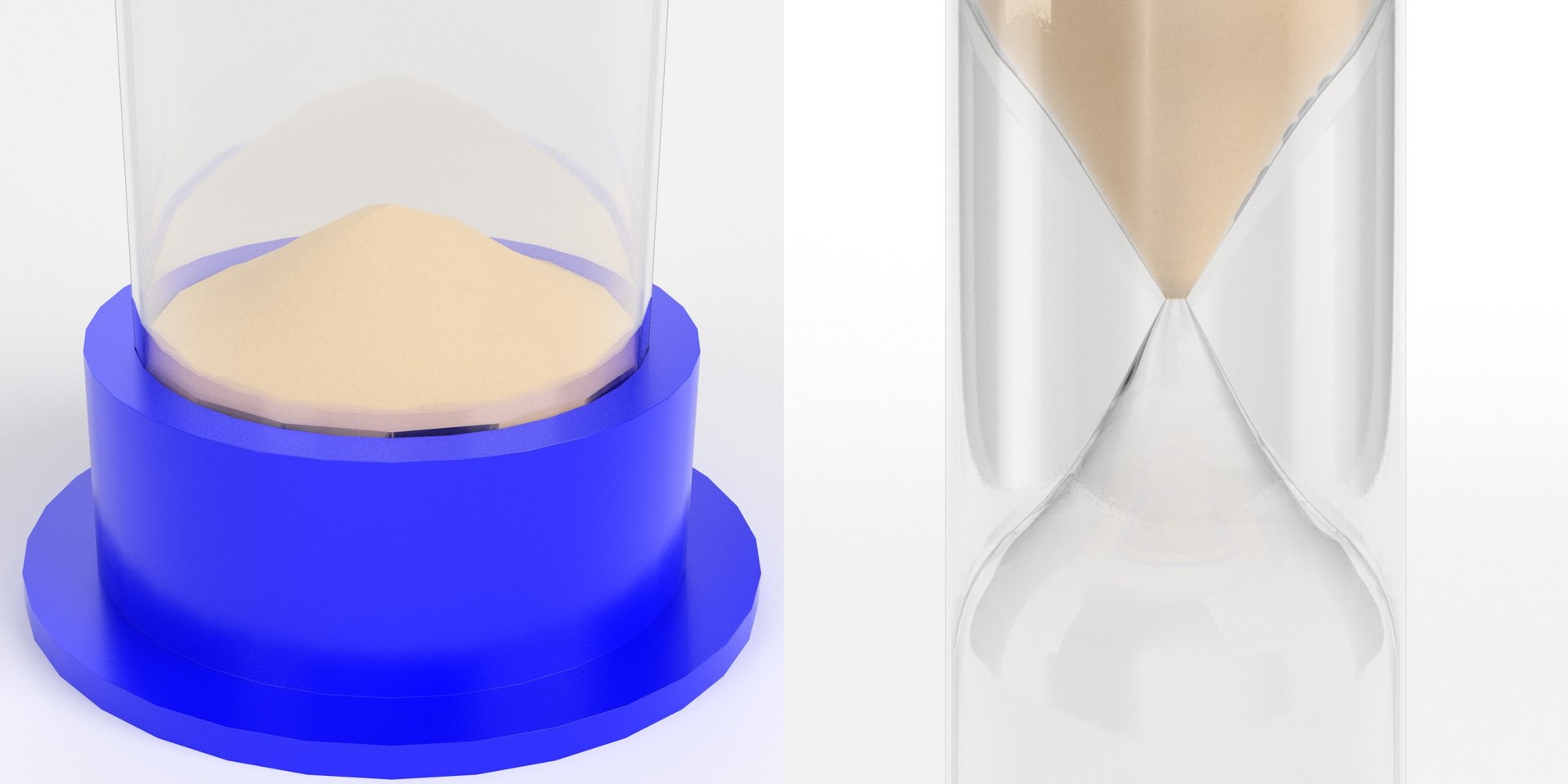 3D Toy Sand Timer Hourglass Model - TurboSquid 1203359