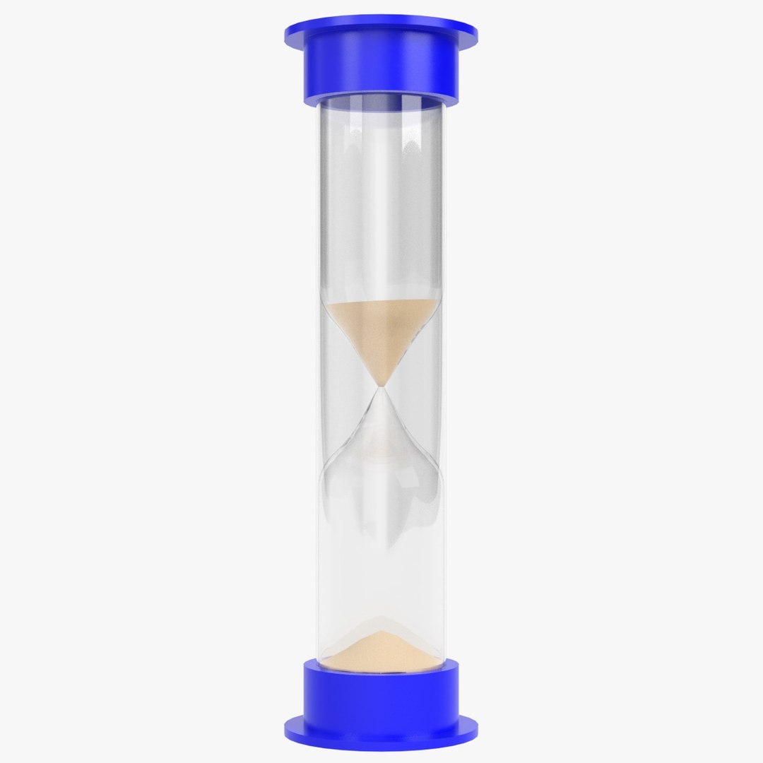 3D toy sand timer hourglass model - TurboSquid 1203359