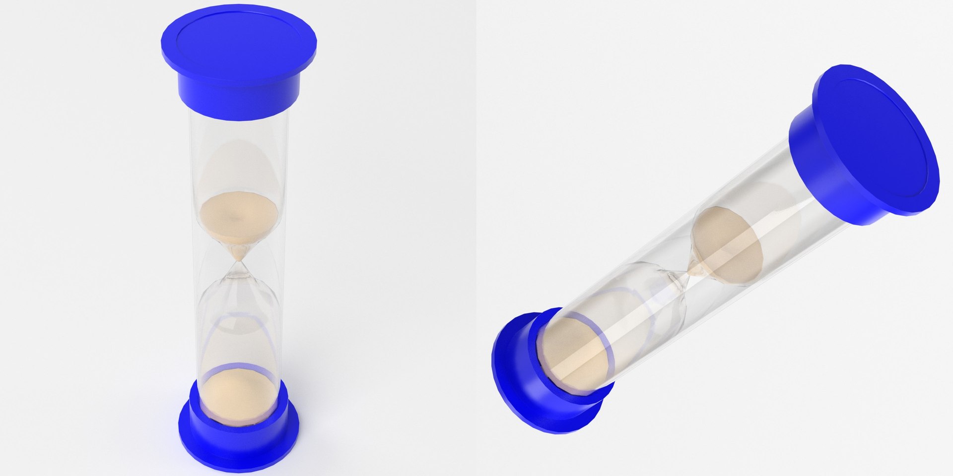 3D Toy Sand Timer Hourglass Model - TurboSquid 1203359