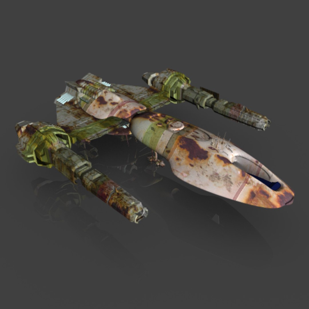 Gun Gunship 3d Model