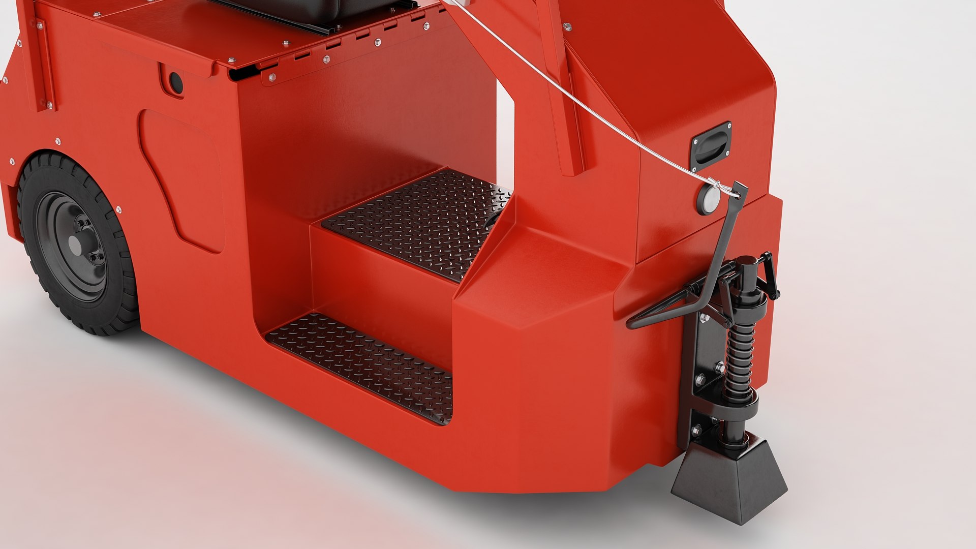 3D Electric Industrial Tugger 02 - TurboSquid 1732530