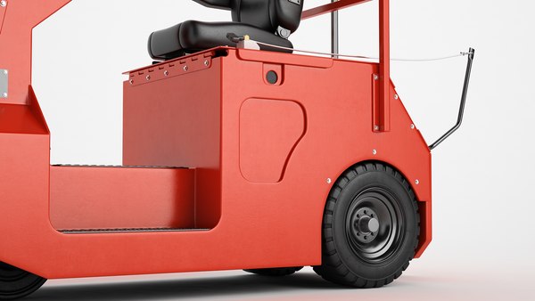 3D Electric Industrial Tugger 02 - TurboSquid 1732530