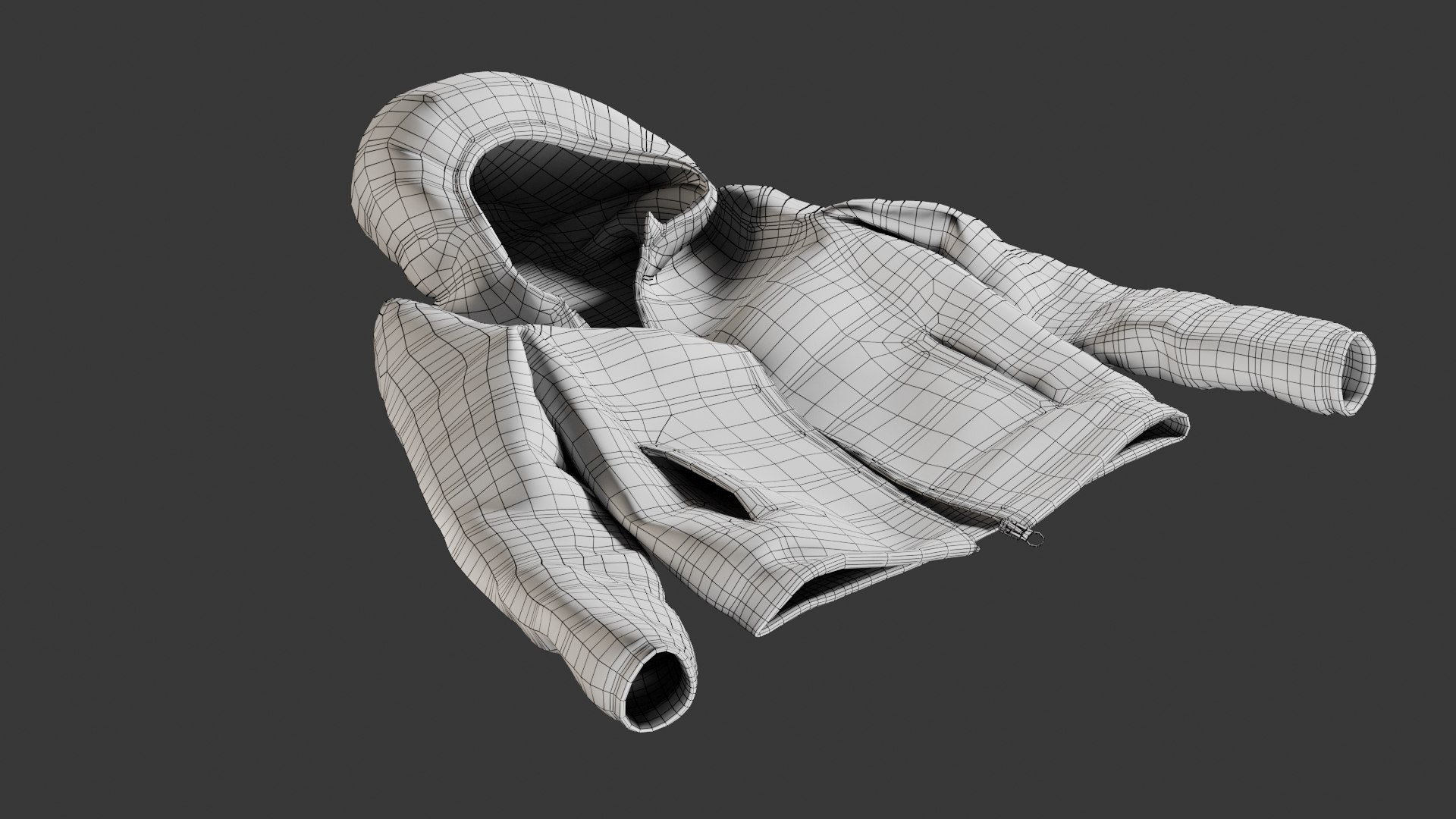 Realistic women s jacket 3D model - TurboSquid 1540638